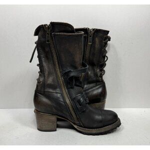 freebird | Shoes | Freebird Cora Boots Womens Size 7 Dark Brown Leather ...